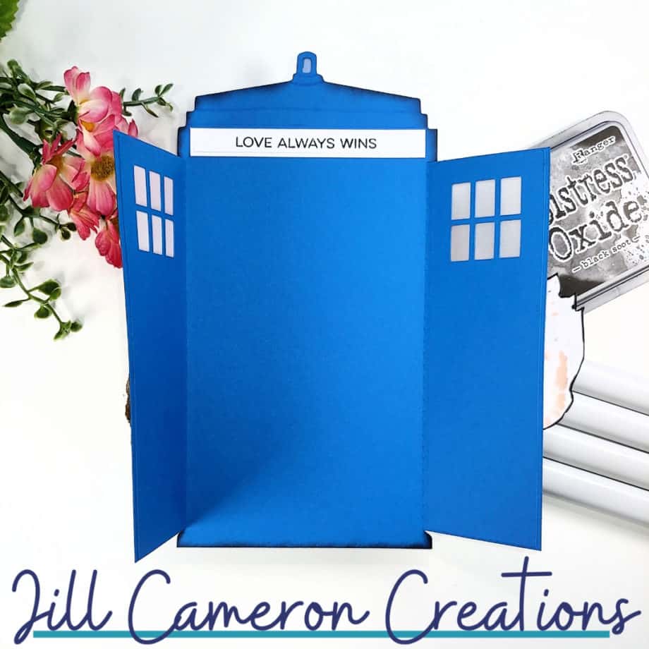 TARDIS Card SVG – Jill Cameron Creations