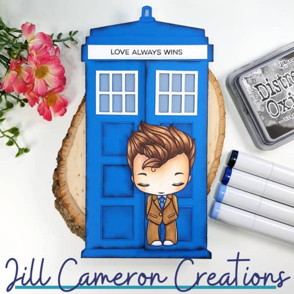 TARDIS Card SVG – Jill Cameron Creations