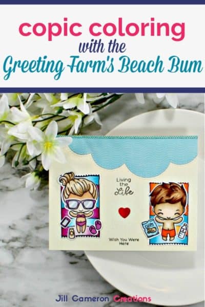 Beach Bum Card – Jill Cameron Creations