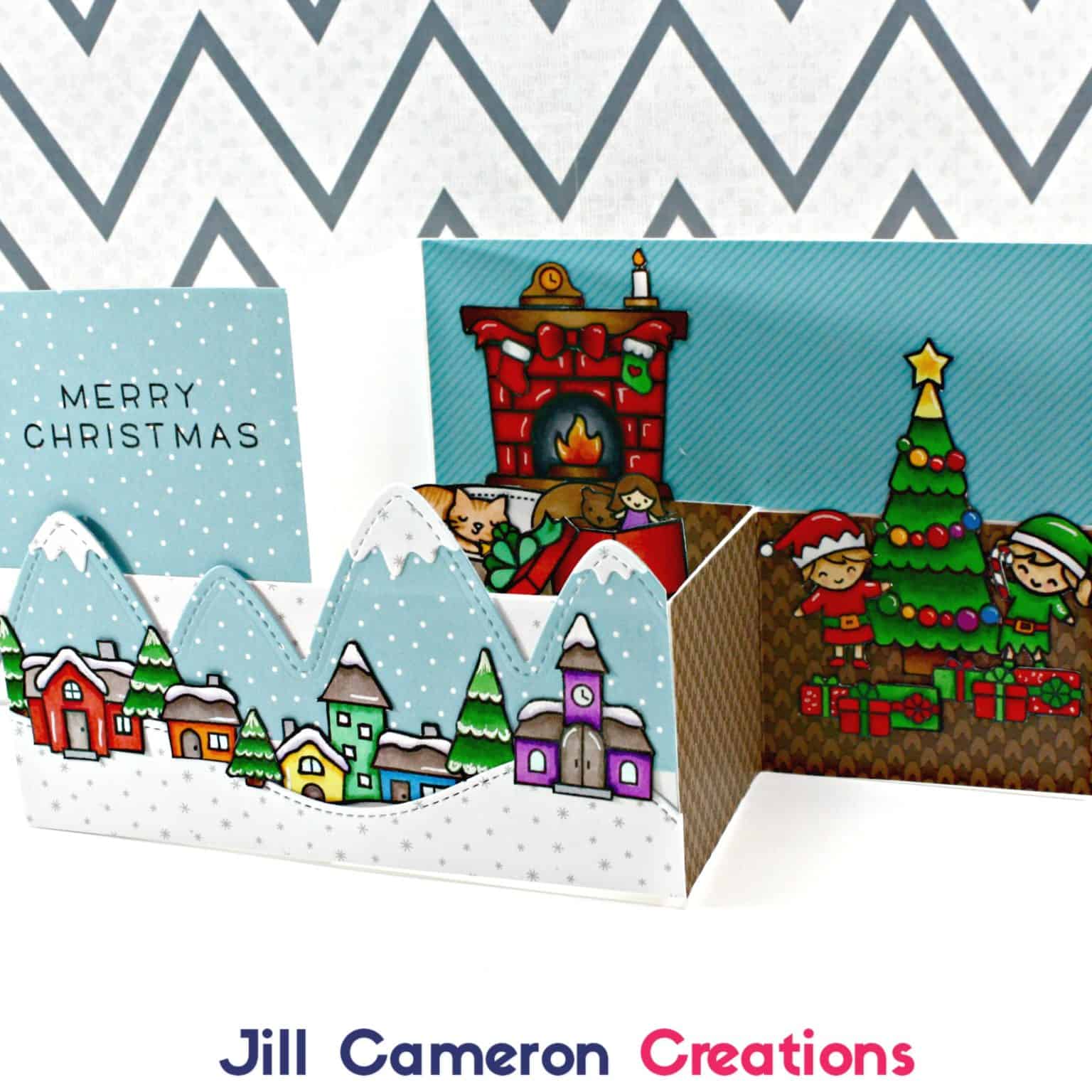 How-to: Basic & Pop-Up Z-Fold Card – Jill Cameron Creations