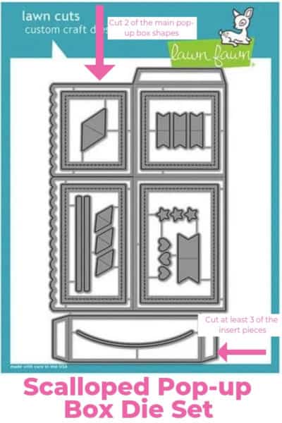 Scalloped Pop-up Box Card Magical Day – Jill Cameron Creations