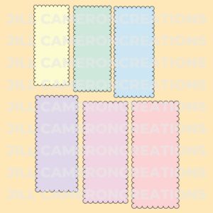 Slimline Scalloped Rectangles & Frames